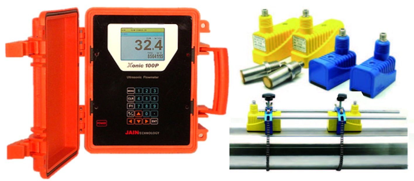XONIC-100P Portable Flowmeter - Flowmasonic